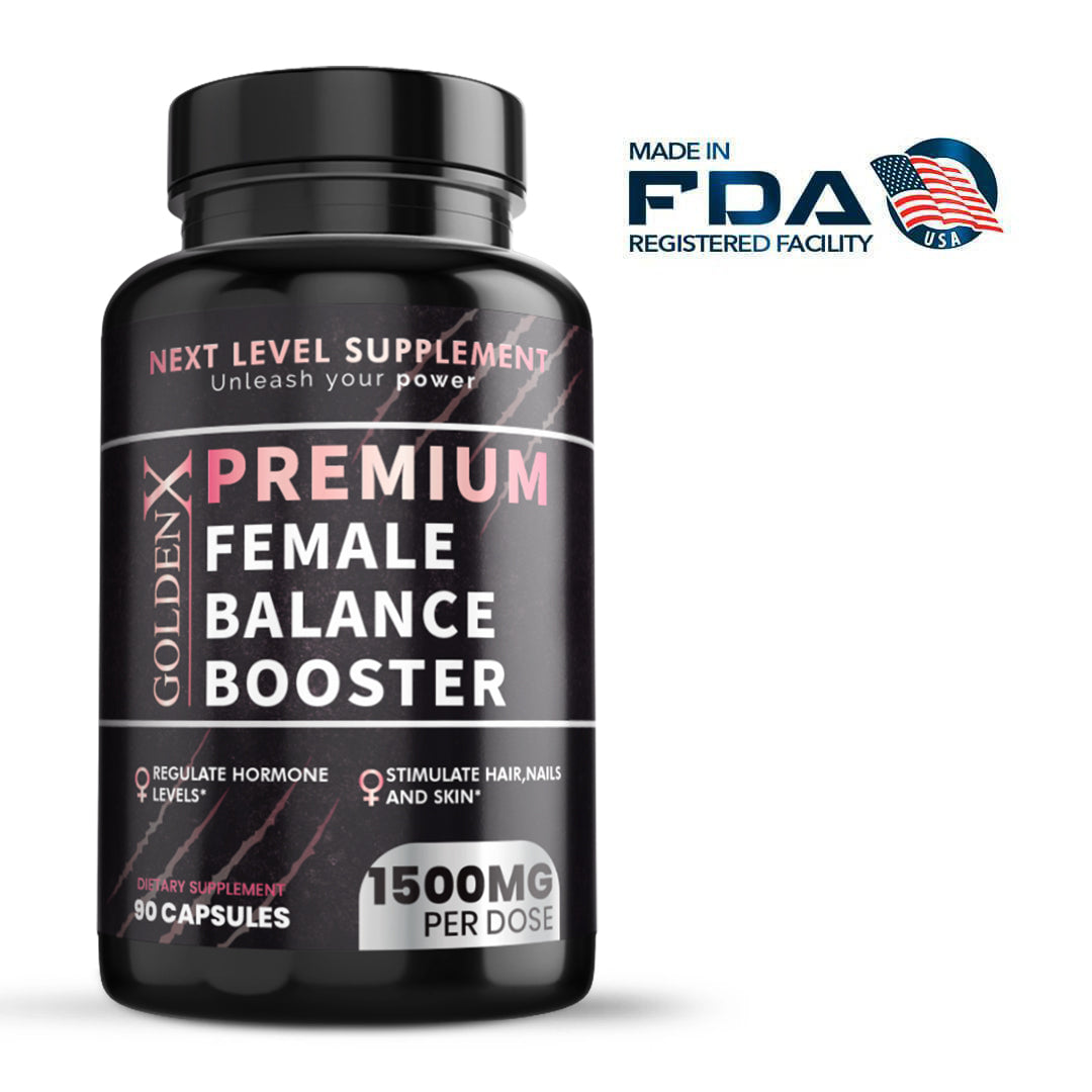 1 Frasco de Female Balance Booster Premium - 90 Capsulas – goldenxusa