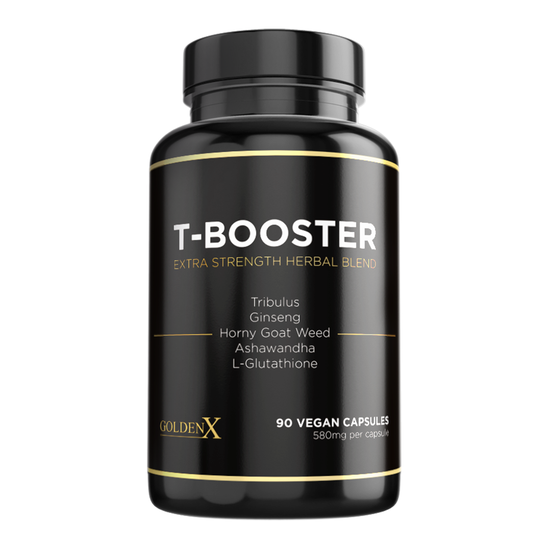 T-Booster | 90 Cápsulas | Recupera Tu Confianza | Golden X – goldenxusa